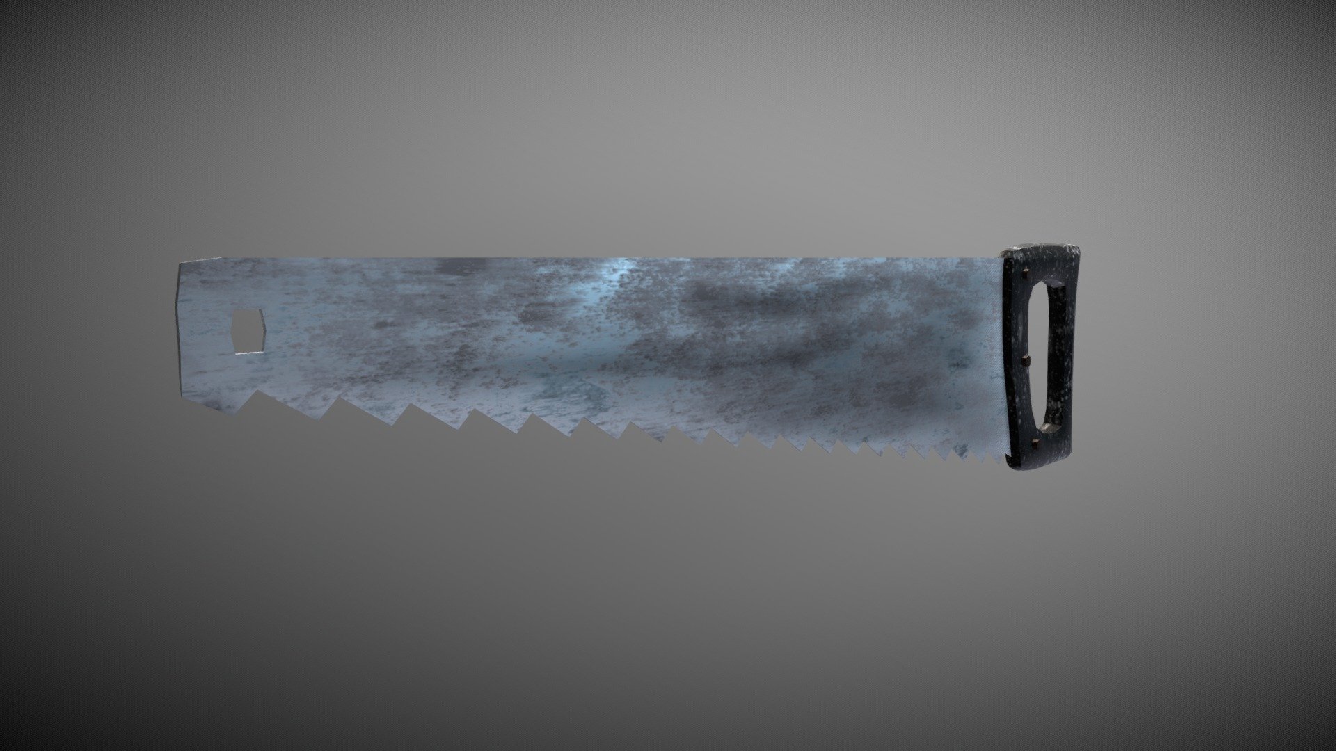 Wood Saw (Low poly) - 3D model by badi1992 [04b3919] - Sketchfab