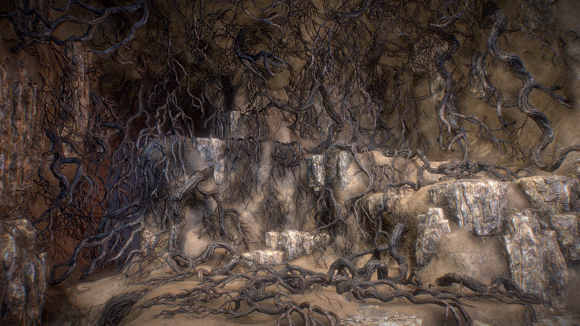 Roots constructor - 3D model by Dmitriy Dryzhak (@arvart.lit) [04b5e95 ...