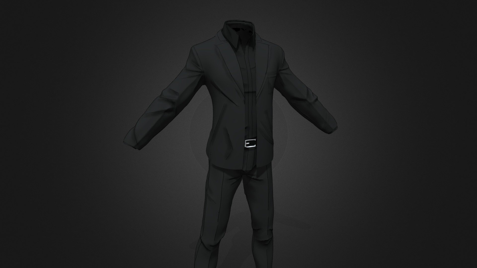 Stylized Suit: Clothing for Men - 3D model by BraineyBites [04b61b6 ...