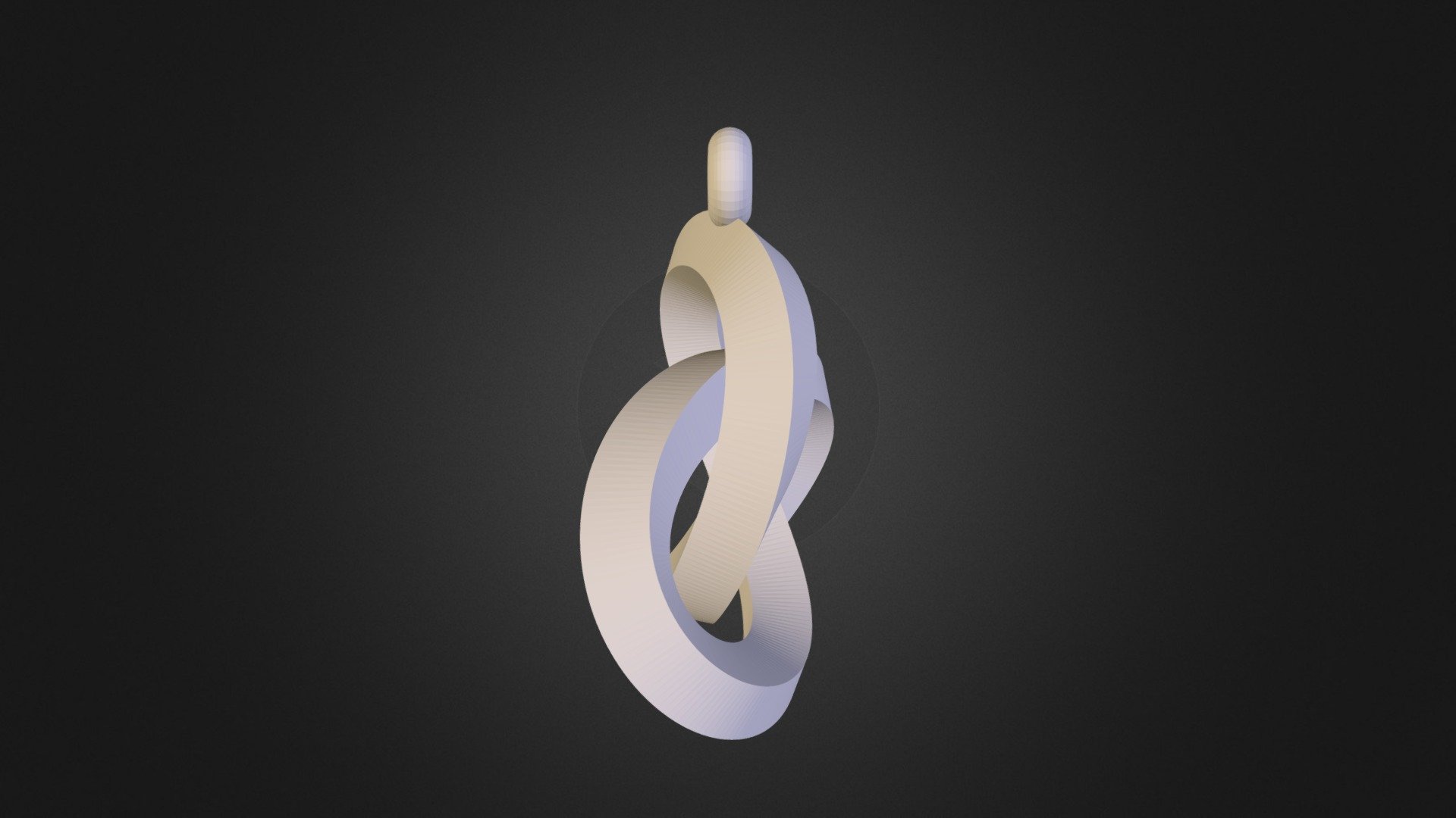 Trefoil Mobius Knot ornament - 3D model by 3dindustries [04b8354 ...