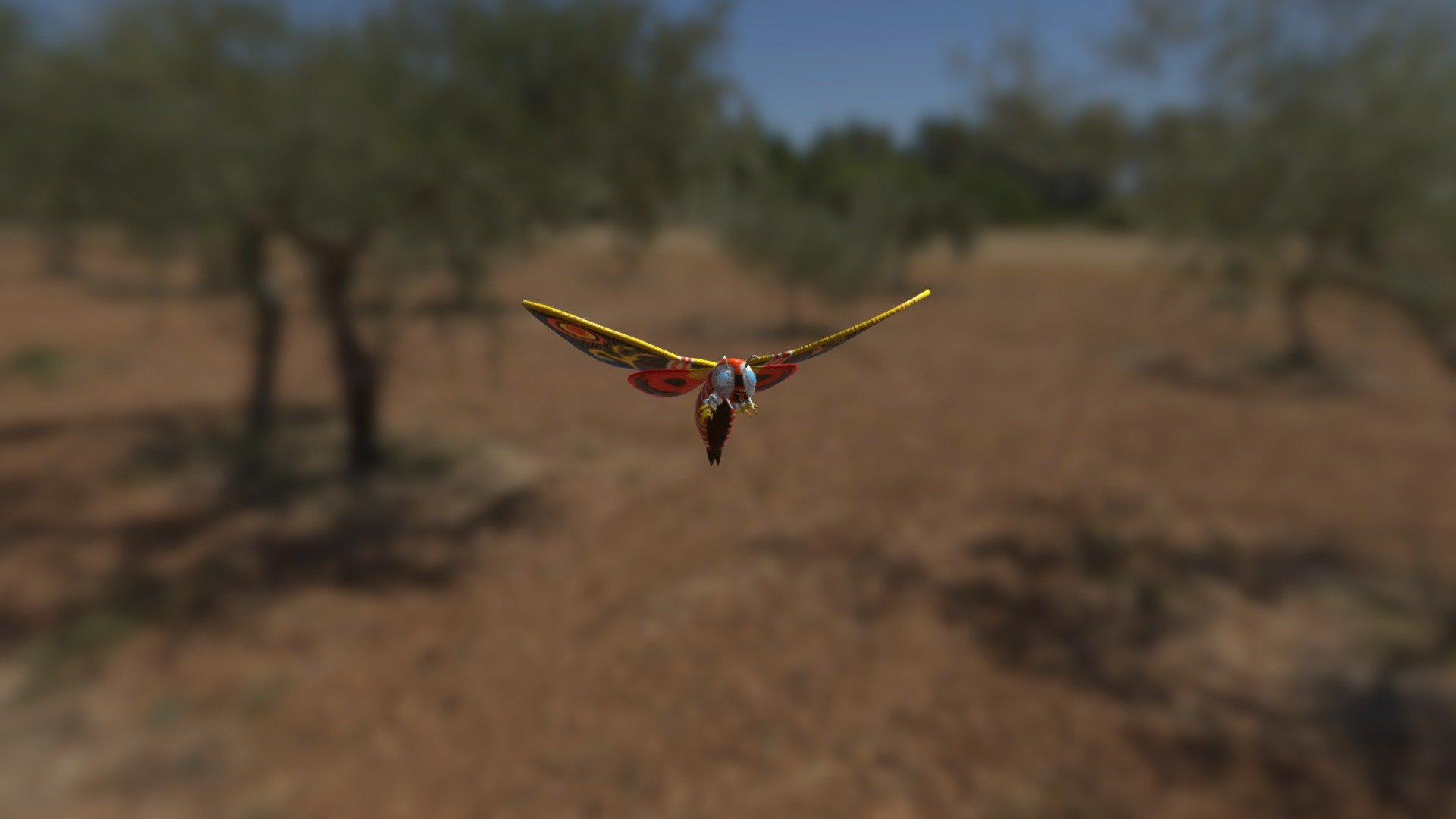 Mothra - 3D model by Hiro15 [04b83e4] - Sketchfab
