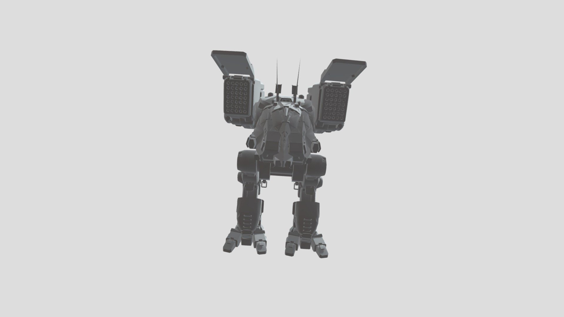 mech - 3D model by akmukesh83 [04b8af7] - Sketchfab