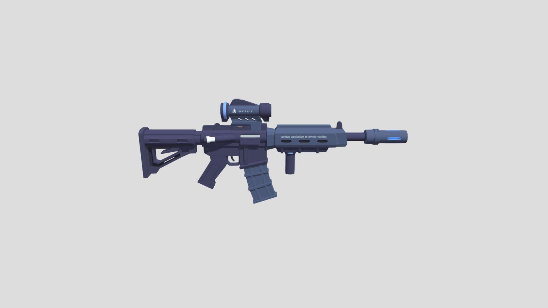 M4A1 V2.0 - 3D model by Jun (@leehanjun) [04b9036] - Sketchfab
