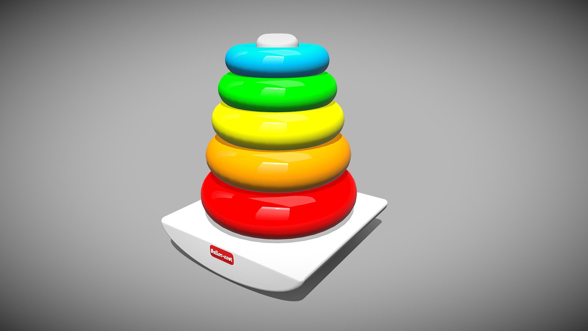 Stacking Toy - Download Free 3D model by Pok_72 [04ba21e] - Sketchfab