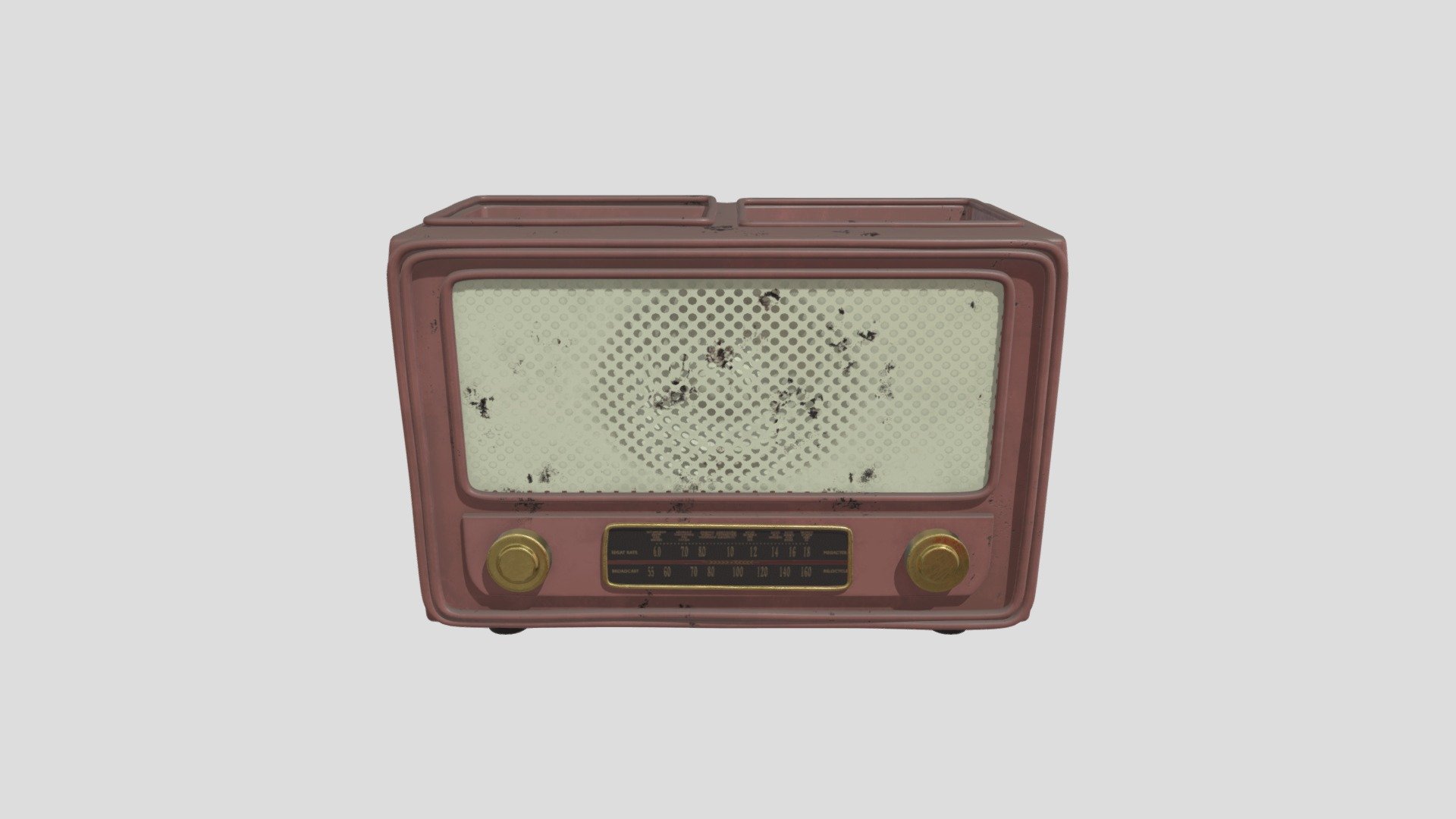 Decorative Radio 3D Asset Model - 3D model by CG Assets Pro ...