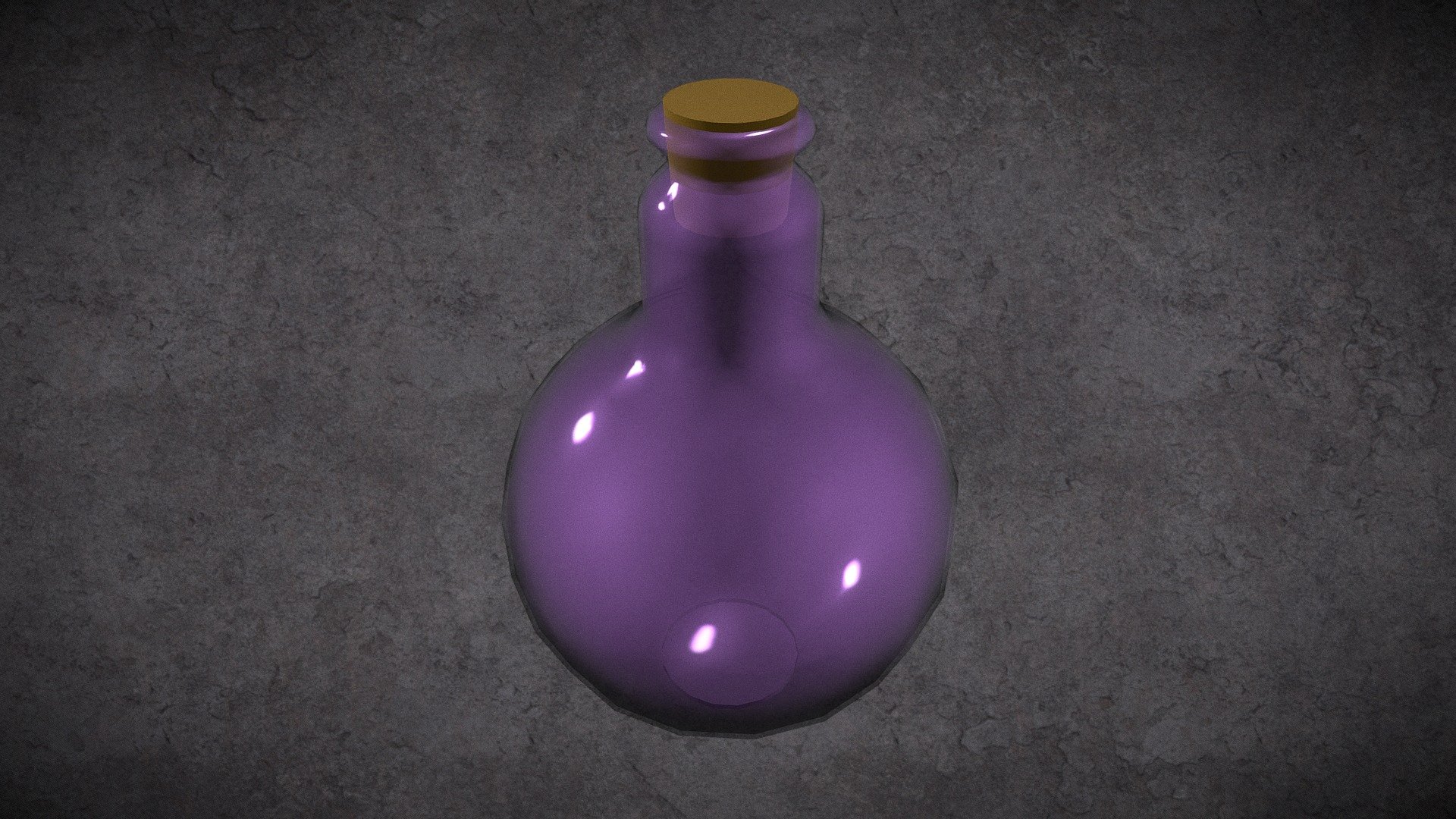 Round Bottle MP - By Velivian Fesothe - 3D model by Velivian Fesothe ...