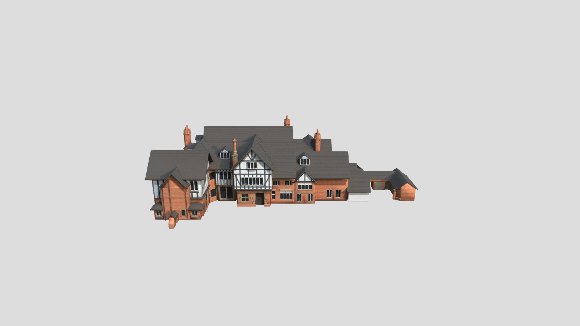 Bailrigg house textured - Download Free 3D model by evansi23 [04bdd58 ...