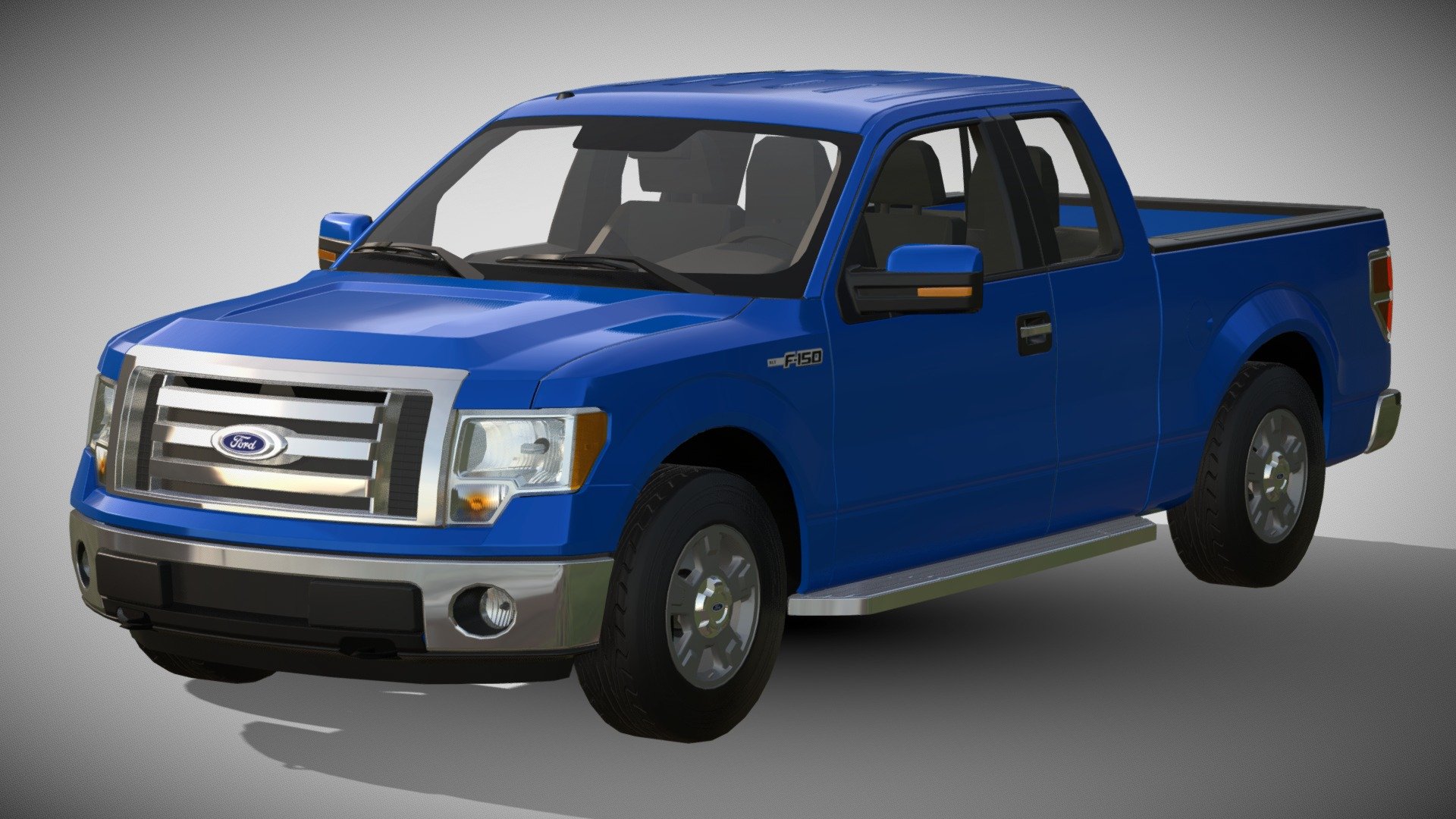 2009 Ford F-150 XLT - Download Free 3D model by Ddiaz Design (@ddiaz ...