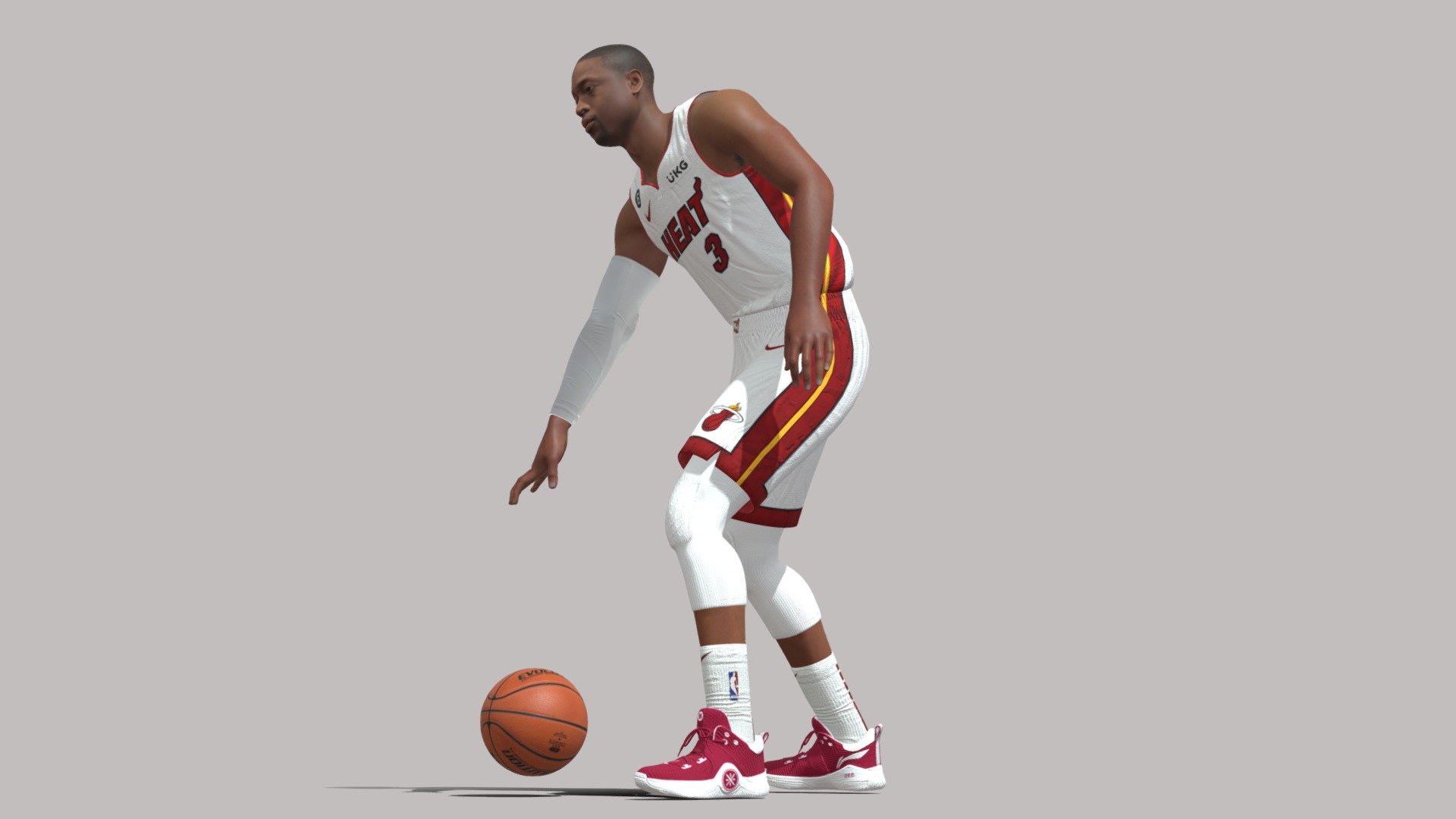 3D Rigged Dwyane Wade Miami Heat - 3D model by 3dpassion.net [04c0a38 ...