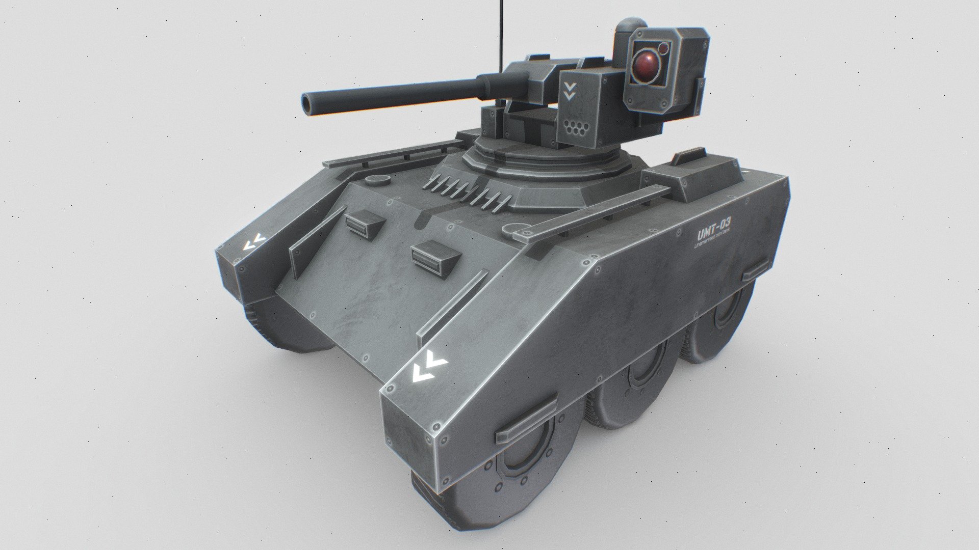 Unmanned Mini Tank - Buy Royalty Free 3D model by Anima Z (@Anima-Z ...