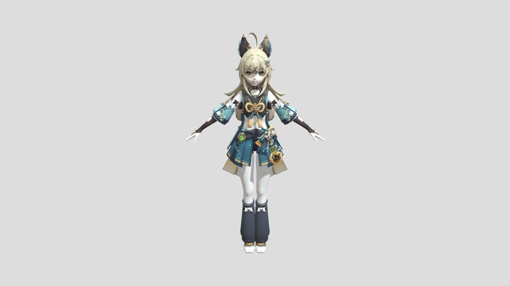 Genshin Impact - A 3D model collection by skywer - Sketchfab