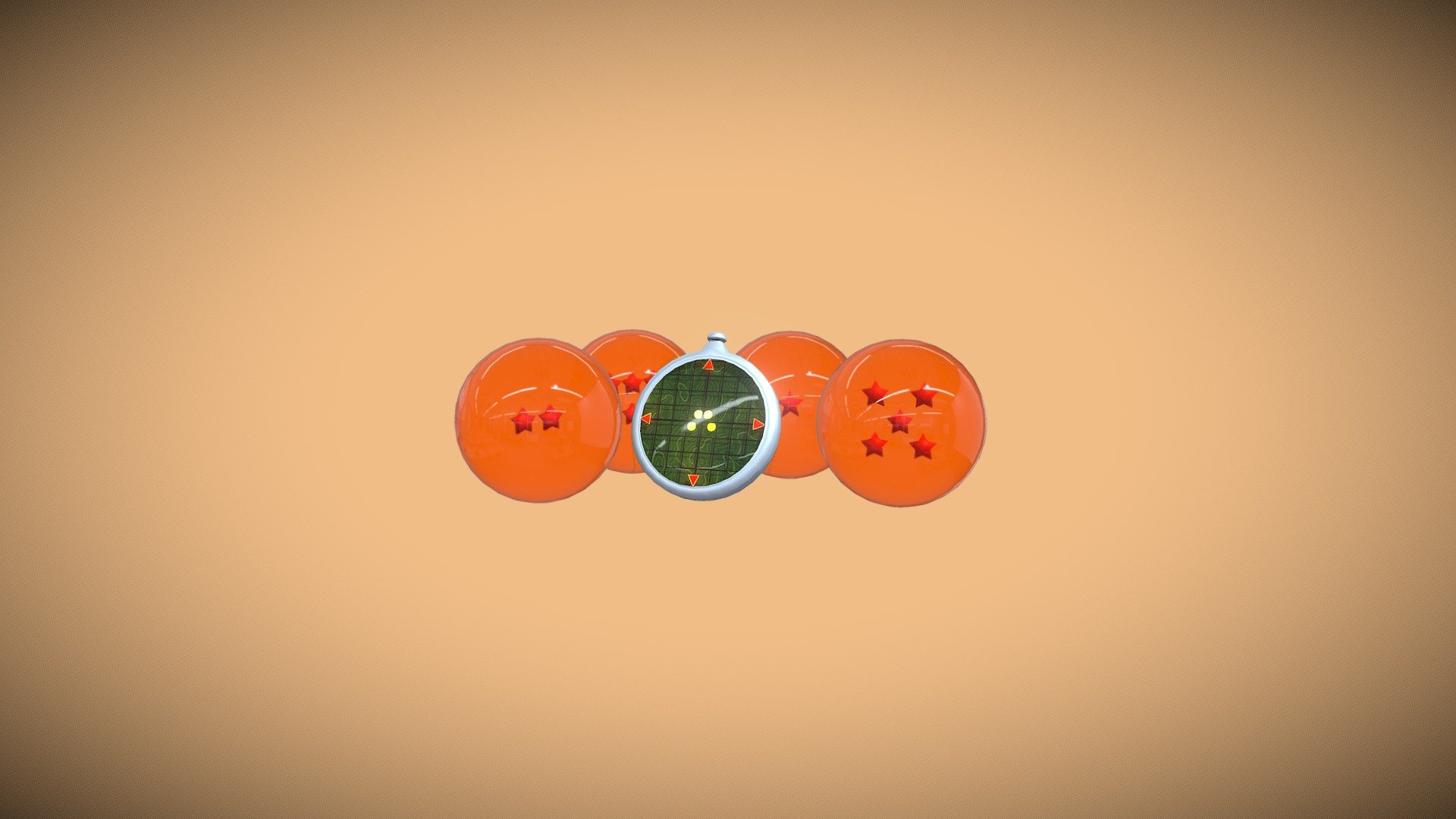 #SGP Dragon Ball Radar - 3D model by DMI (@lDMI) [04c13e0] - Sketchfab