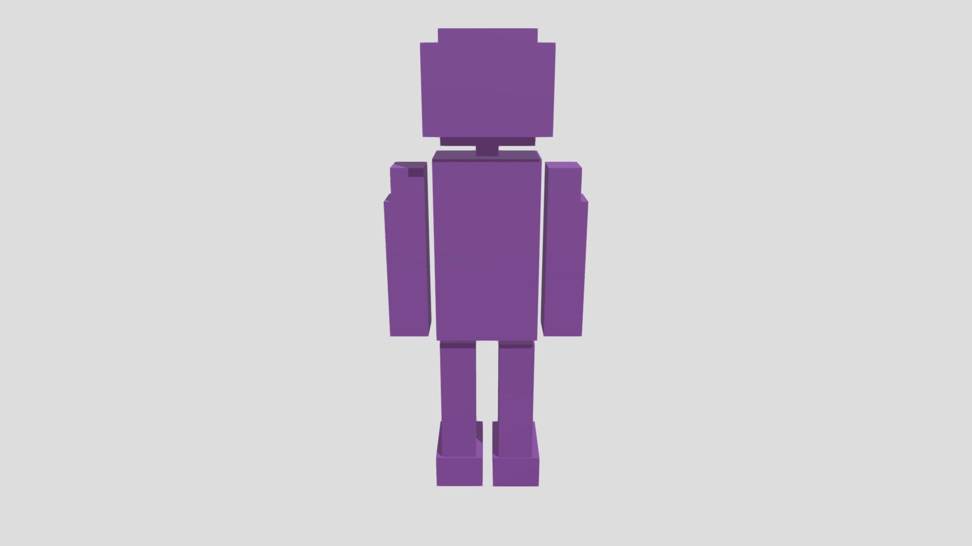 Purplle Guy 8bit - Download Free 3D model by danyestrada4 [04c19cc ...