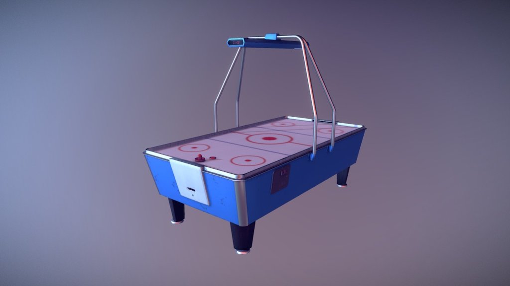 Air Hockey Table - 3D model by pixelvspixel [04c2665] - Sketchfab