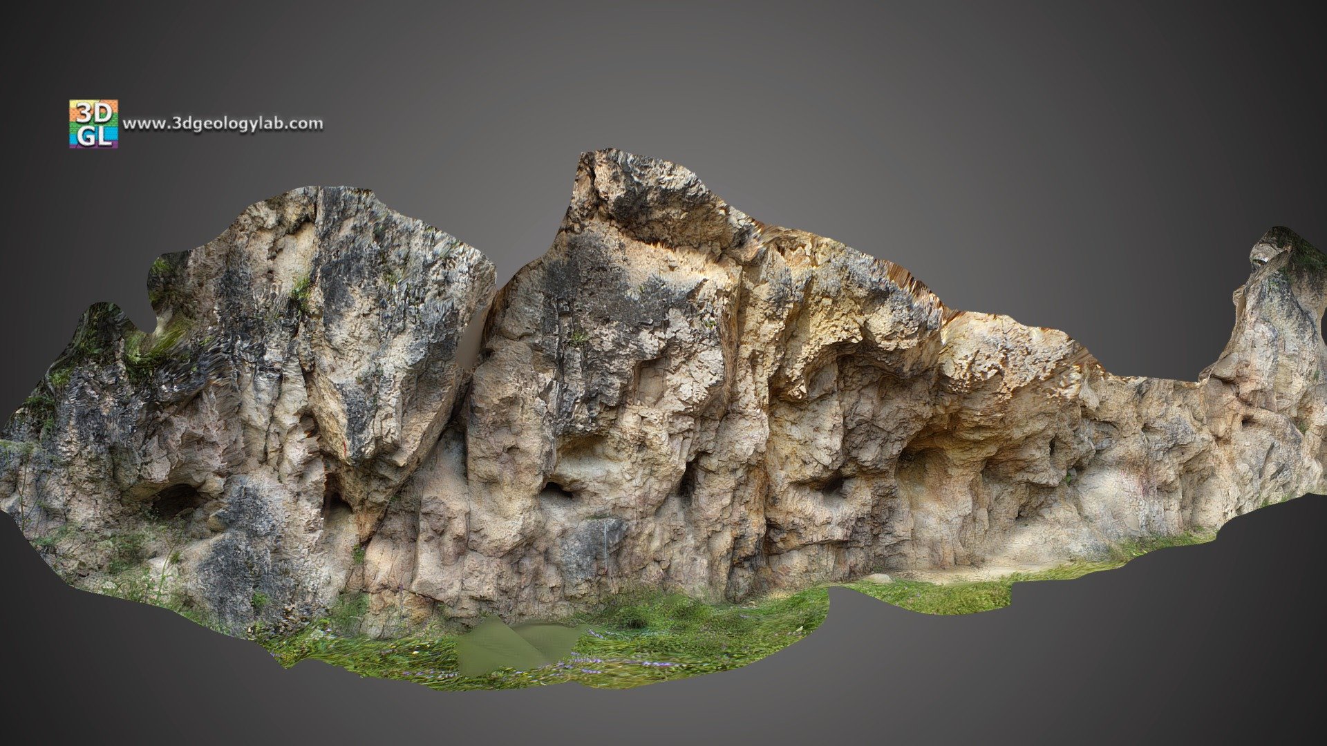 Outcrop - H158 - 3D model by 3D Geology Laboratory (@3DGeologyLab ...
