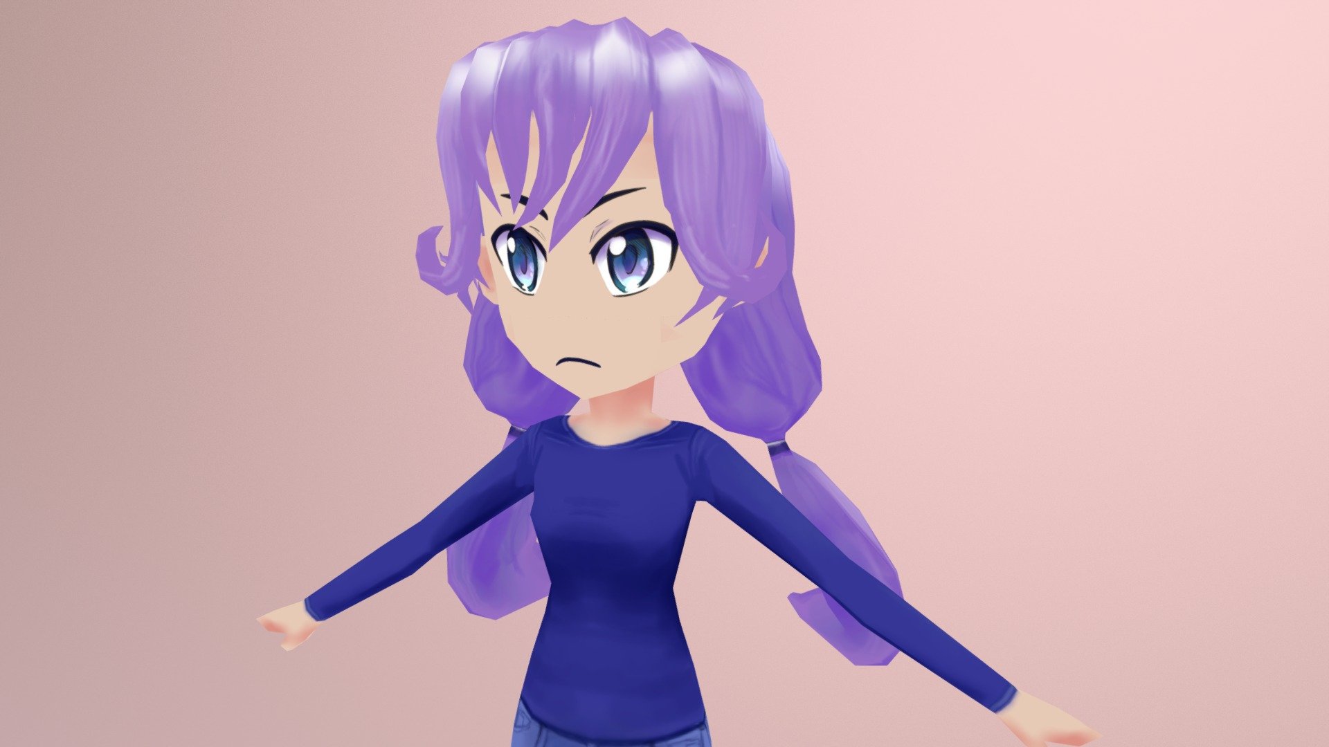 First Finished Character Model Animated - 3D model by lealeelu [04c436b ...
