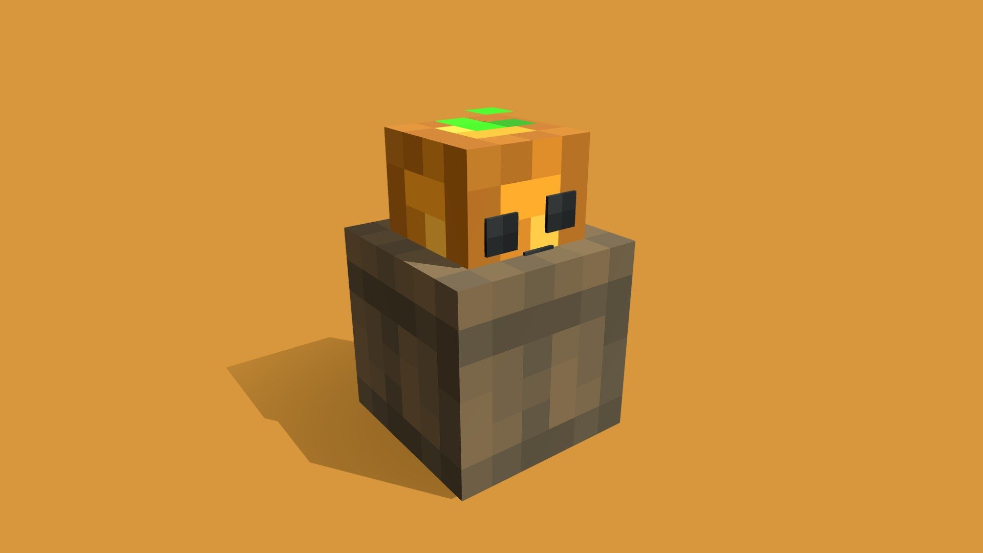 Mini Pumpkin - Download Free 3D model by Golden Knight (@GoldenKnight ...
