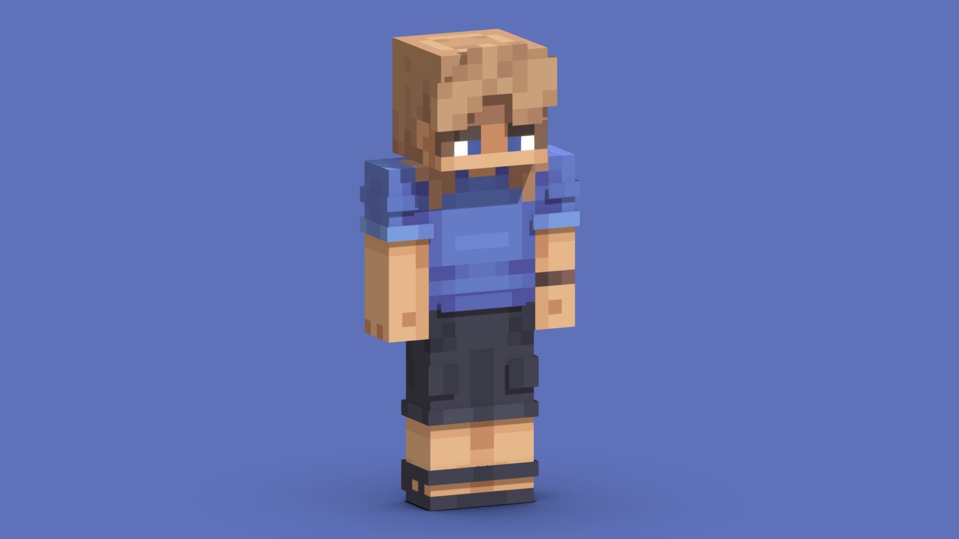 Minecraft Skin - PhantomEye - 3D model by PhantomEye [04c7eda] - Sketchfab