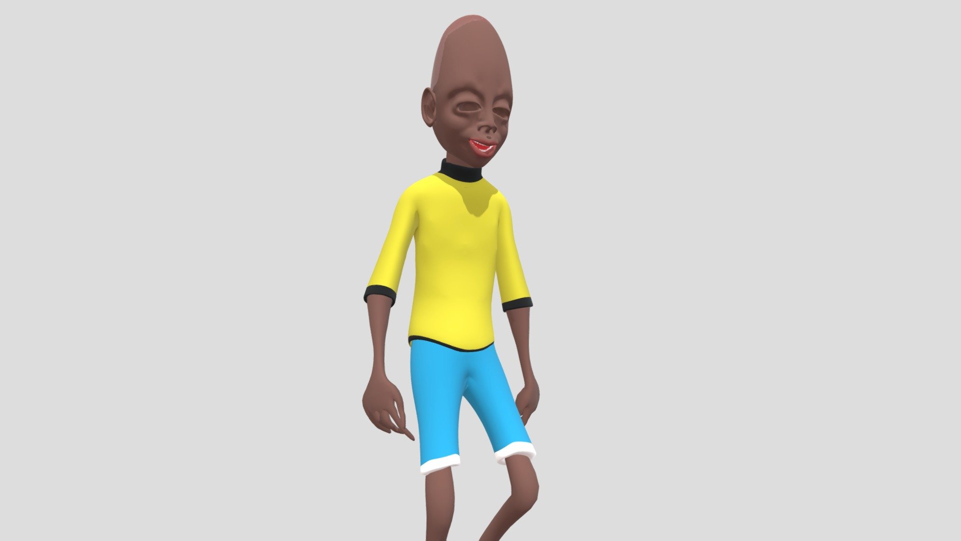 tenge tenge Boy full rig ( 3D MODEL ) - 3D model by fintuboi [04c9d43 ...