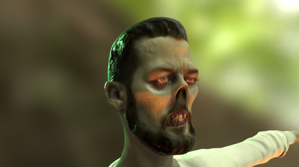 Zombie Marc Wakefield - 3D model by Augmented Reality Design Solutions ...