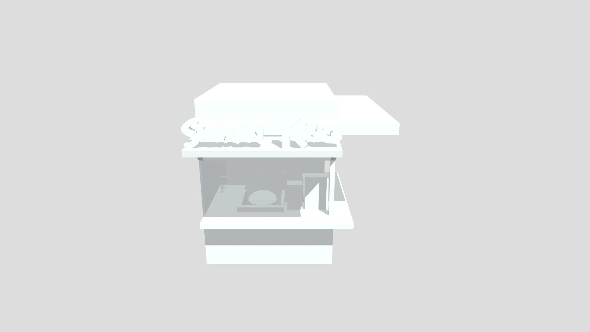 Siomai King Stall - Download Free 3D model by dyoi.pm7 (@Pantest.Ito ...