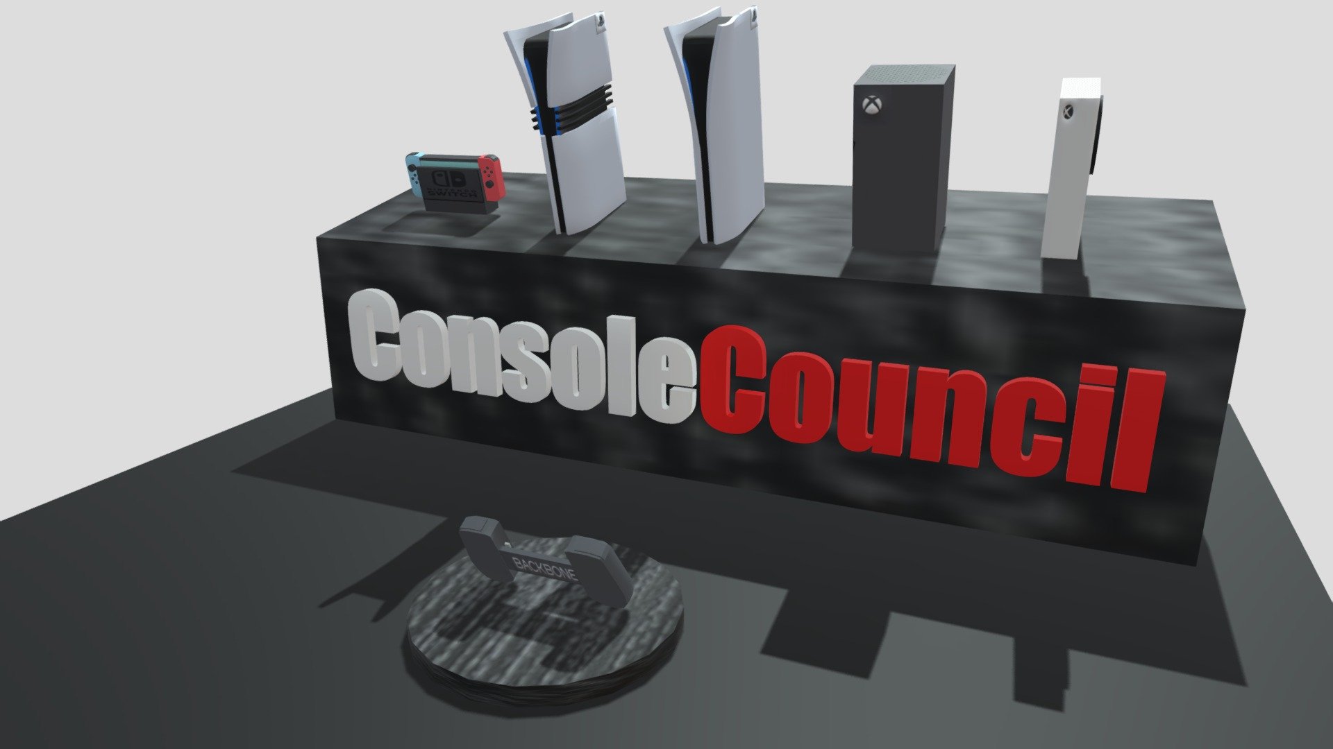 The Council of Consoles - 3D model by diazcarlosjosue1 [04cab1a] - Sketchfab