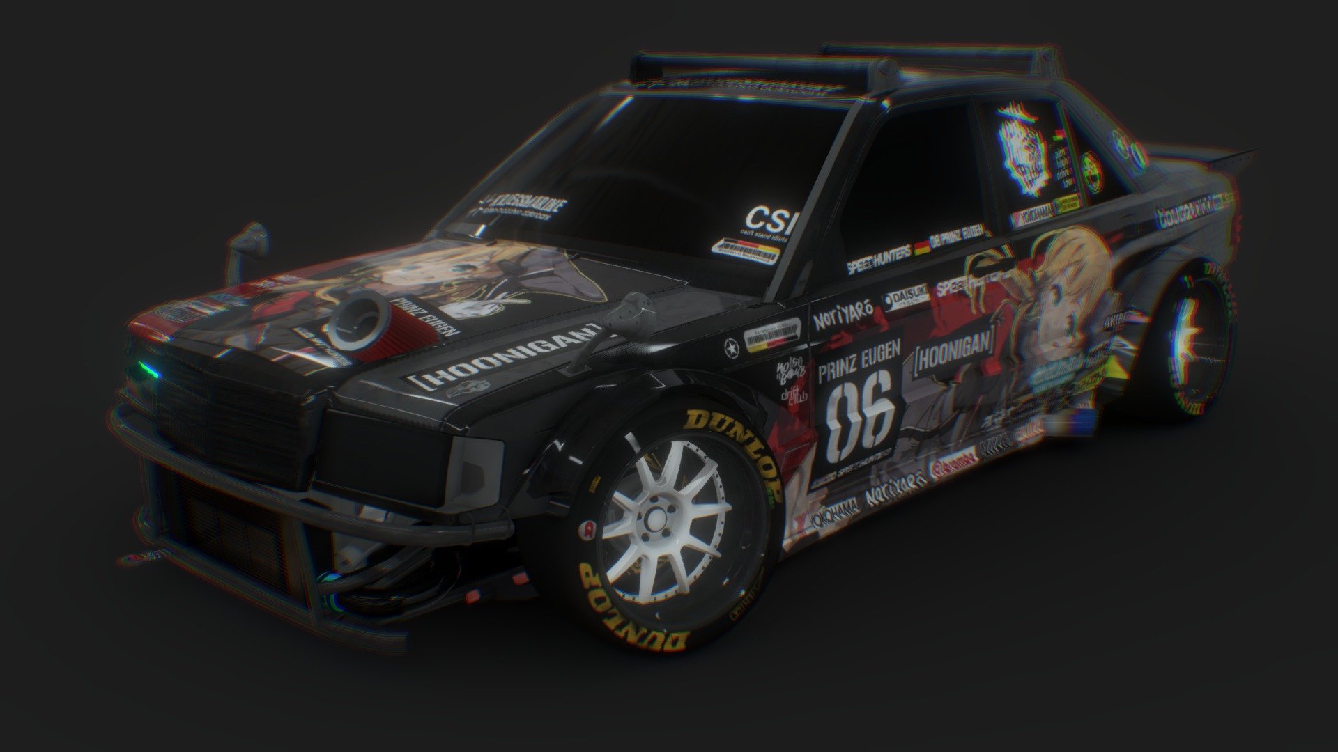 Mercedes Benz 190E - 3D model by DubrovWorks [04cb665] - Sketchfab