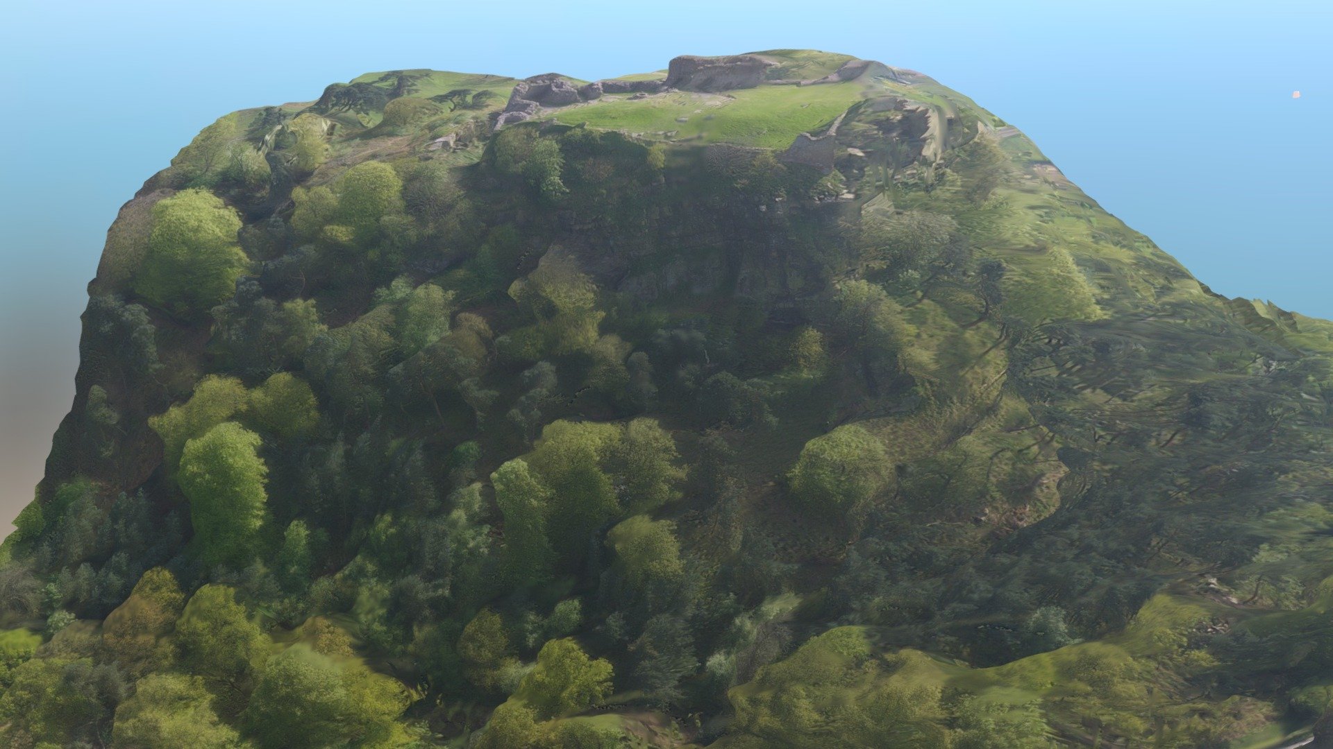 Beestone Castle - 3D model by soler [04cc62f] - Sketchfab