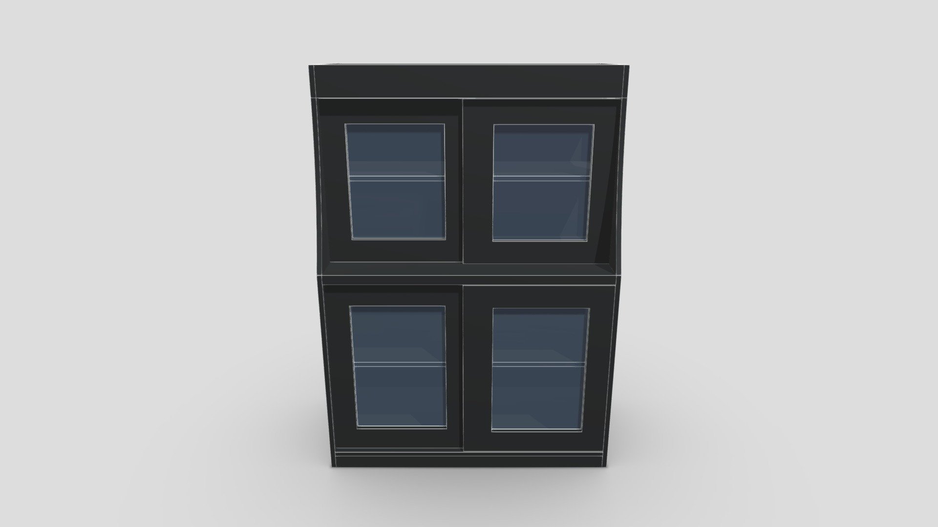 Games Cabinet - Download Free 3D model by Has Been Office Furniture ...