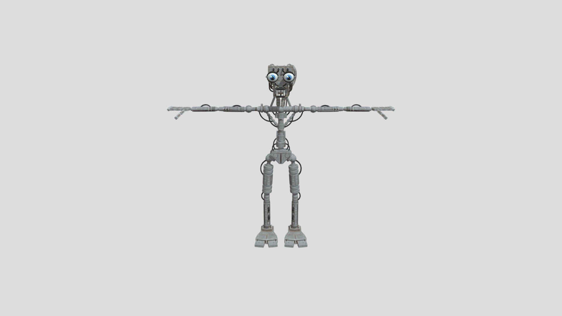 Five Nights At Freddy's - Endoskeleton - Download Free 3D model by ...