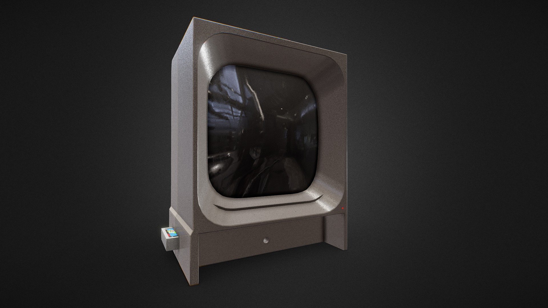 Retro TV - Download Free 3D model by Daniel Quaresma (@danquaresma ...