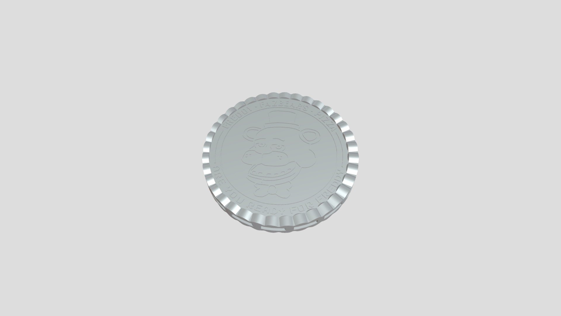 Faz Tokens (FNAF Coins) - Download Free 3D model by Millennium Doctor ...