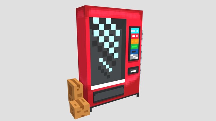Vending-machine 3D models - Sketchfab