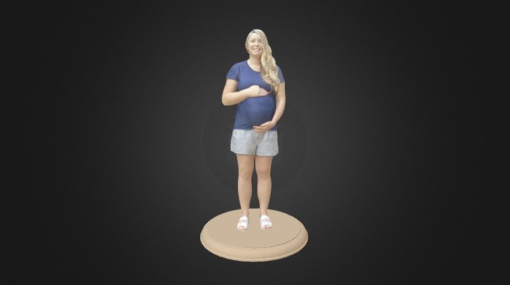 Baby to be scan - 3D model by 3dprintflorida [04cf105] - Sketchfab
