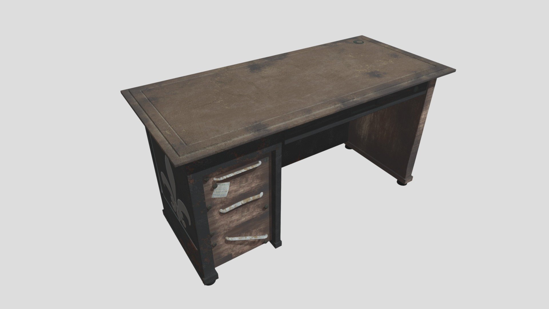 Ruin Office table Interior - Download Free 3D model by NurulAthyrah ...