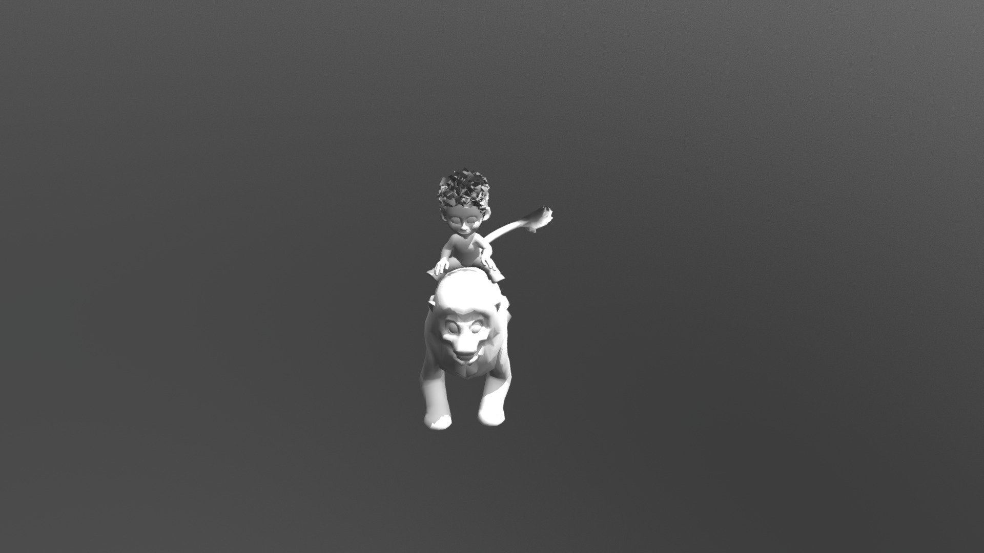 Lion Land On V12s - 3D model by ryatta [04d01bd] - Sketchfab