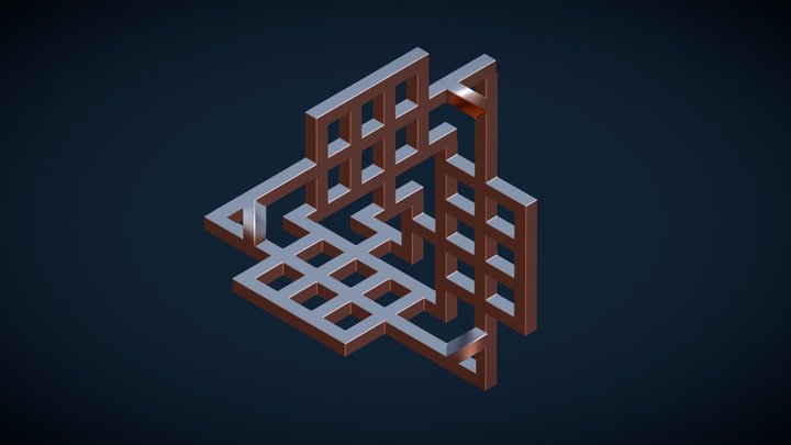 Impossible-triangle 3D models - Sketchfab