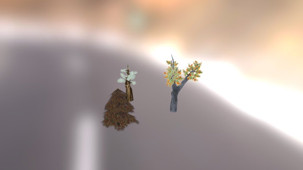 Low poly tree, medium poly tree, high poly tree - 3D model by ...