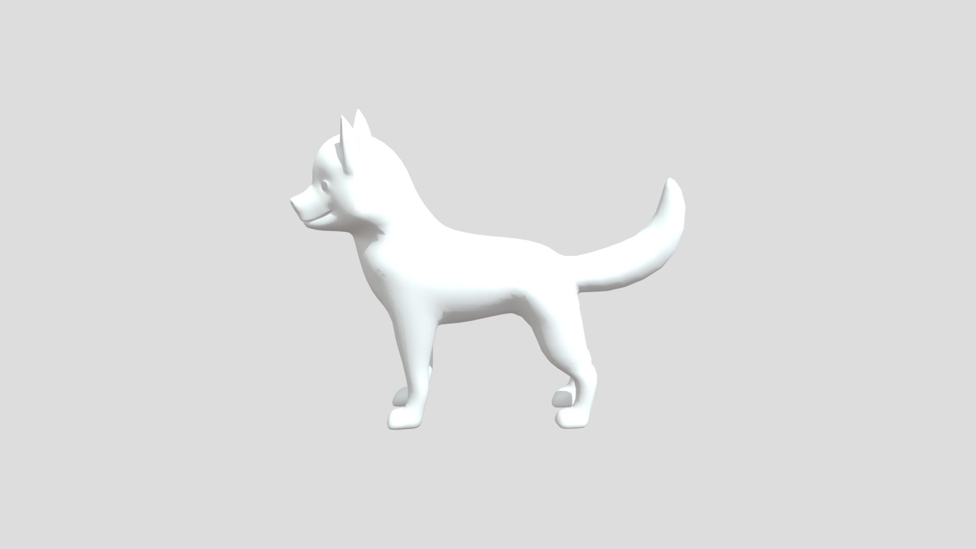 Huskie - Download Free 3D model by AnnSunnn [04d3bab] - Sketchfab