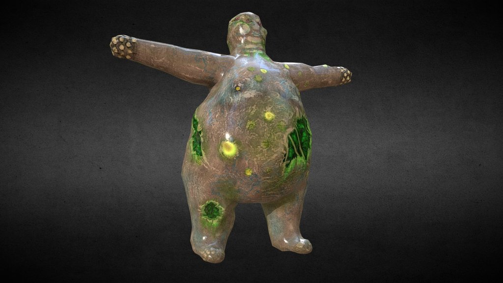 Group project - Bloater Zombie normal errors - 3D model by mclennan92 ...