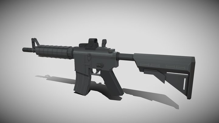 M4a4 3D models - Sketchfab