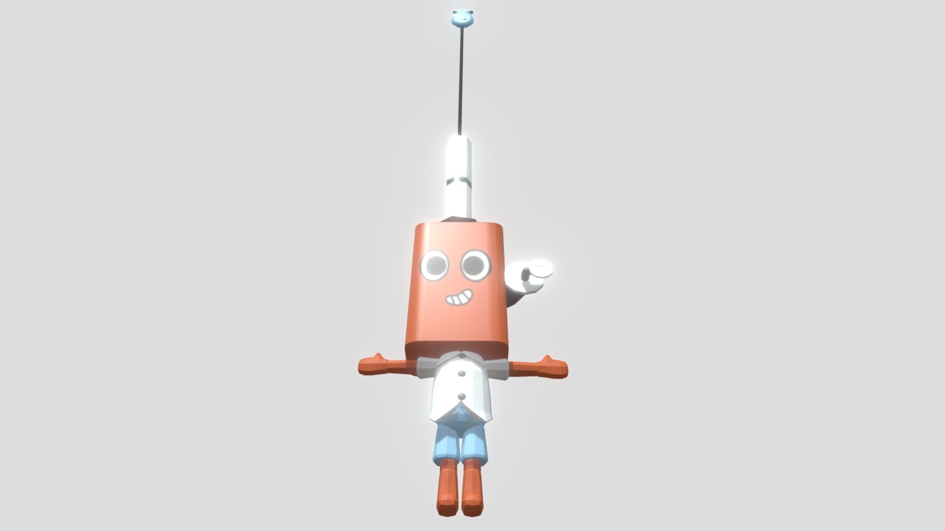fishing rod trinket as a toon - 3D model by Tails.3d.Stuff (@3beal ...