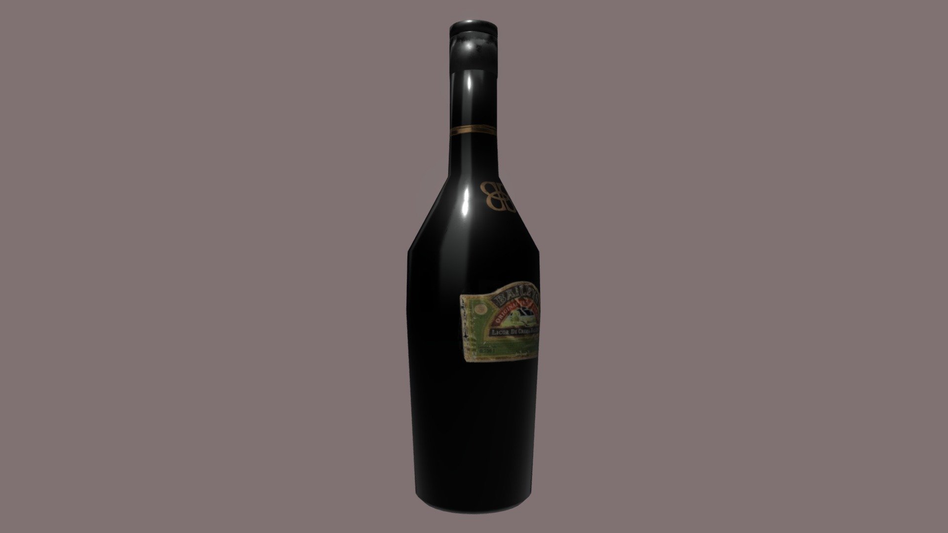 Baileys Irish Cream - Download Free 3D model by scrampunk [04d9964 ...