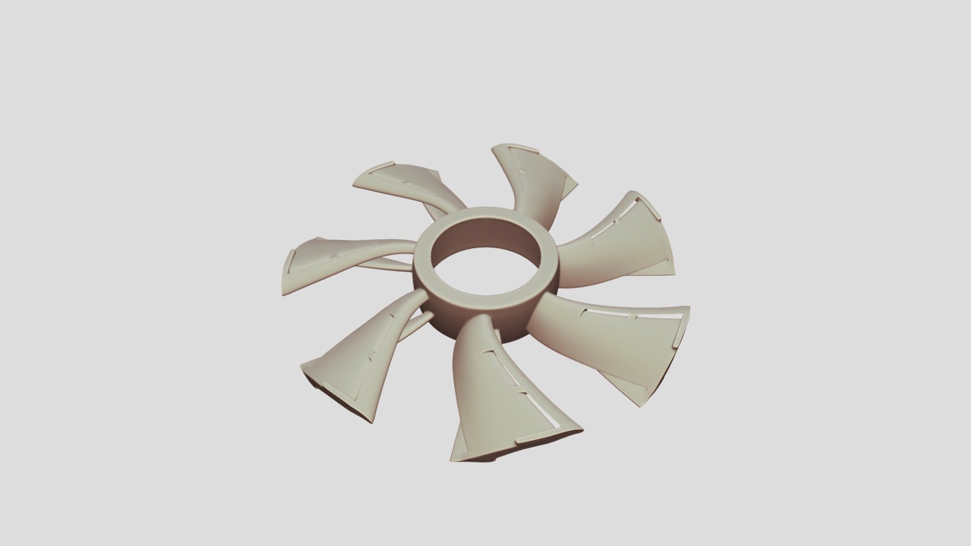 Blender Ain't CAD Fan model - Download Free 3D model by pauljs75 ...
