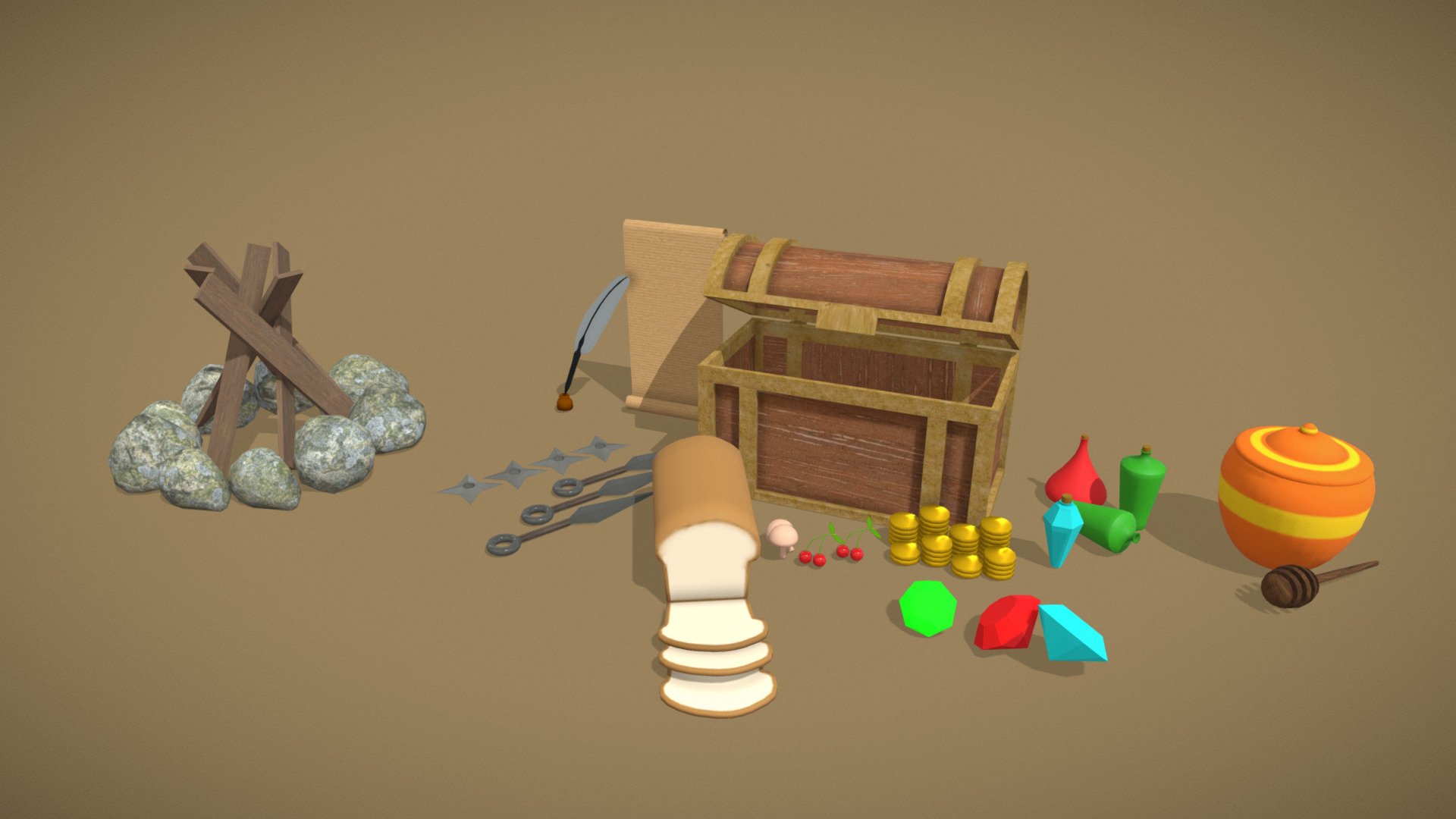 Adventure Kit #AdventureKitChallenge - Download Free 3D model by ...