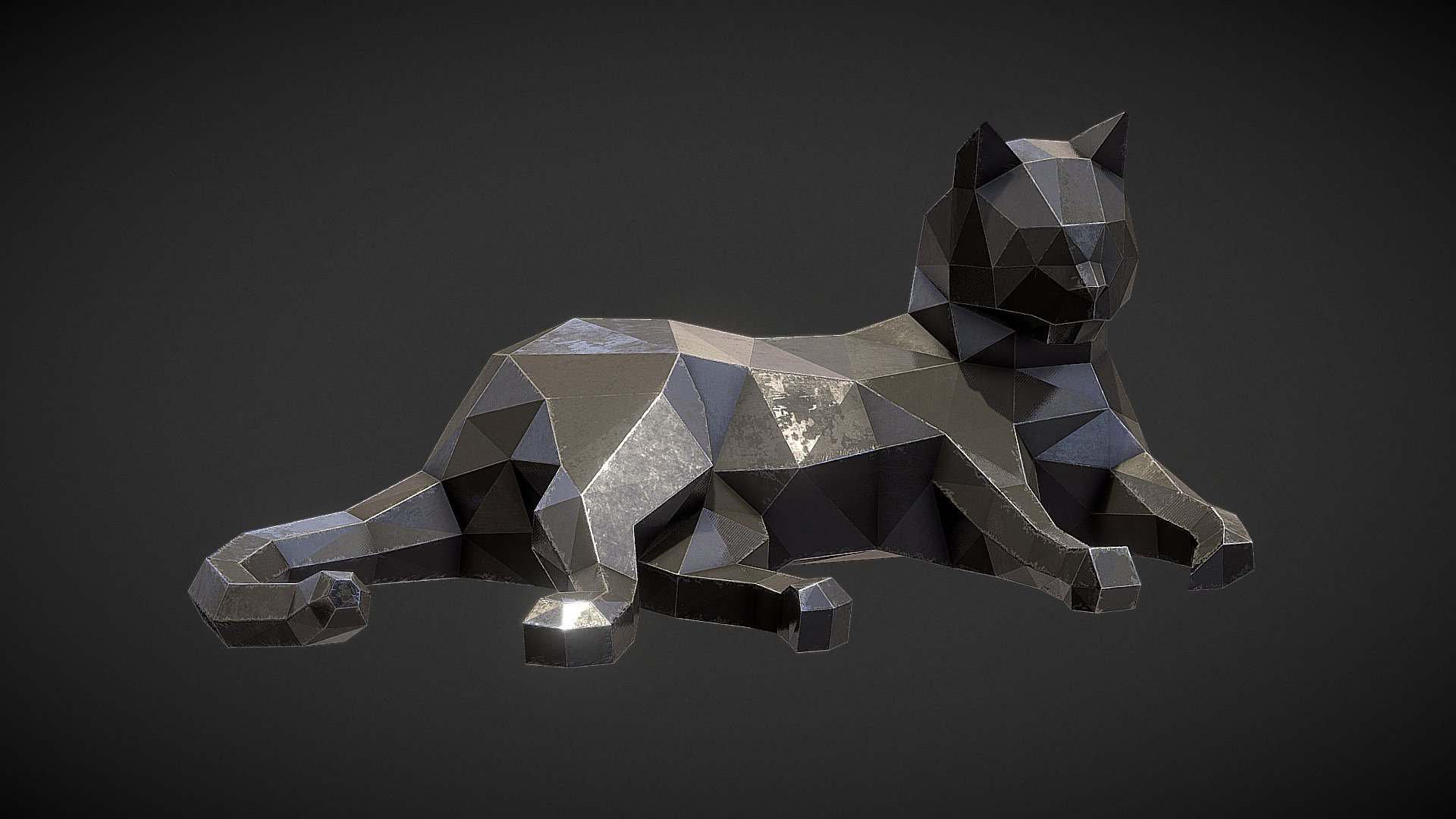 Cat_Sleeping - 3D model by Hamza.Flaw.Flaw [04dadef] - Sketchfab