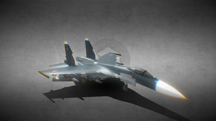 Su-35 3D models - Sketchfab