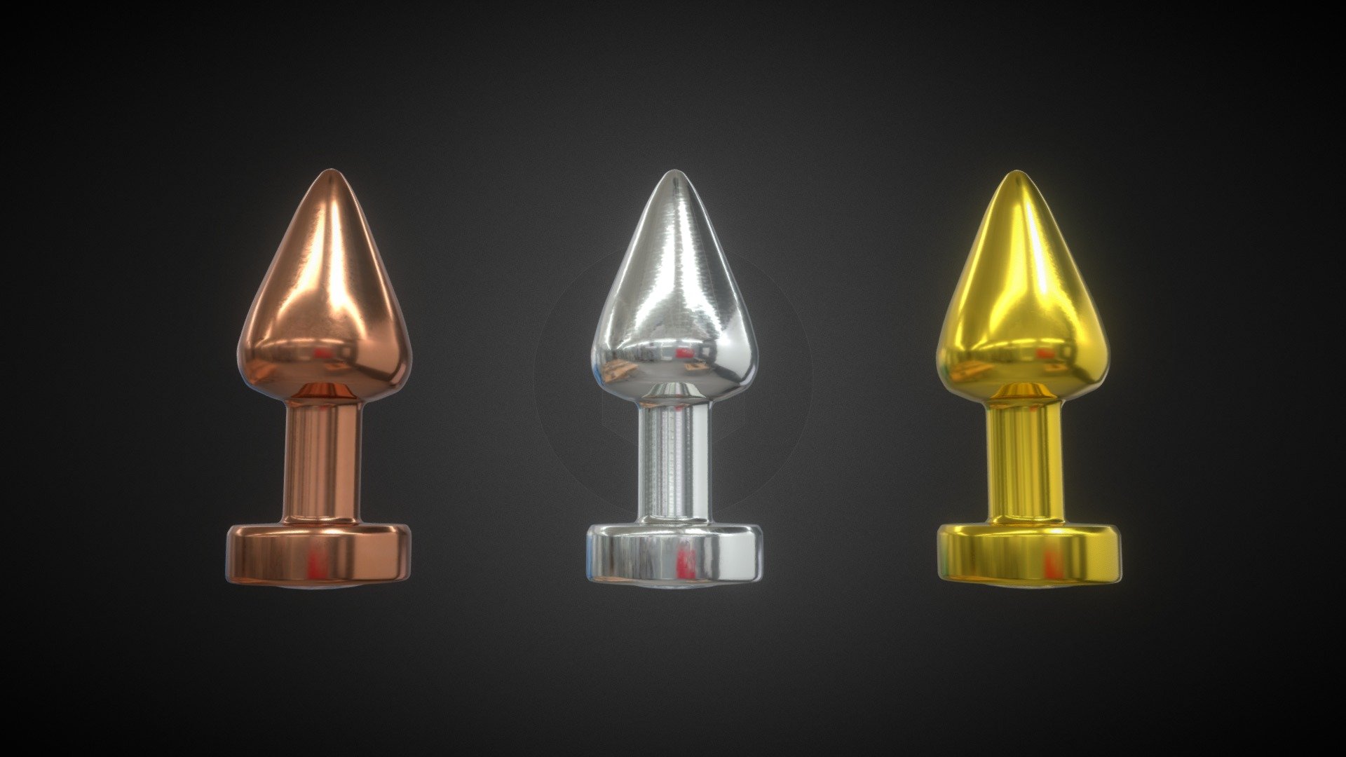 3D ButtPlugs - Download Free 3D model by AnshiNoWara [04dc9da] - Sketchfab