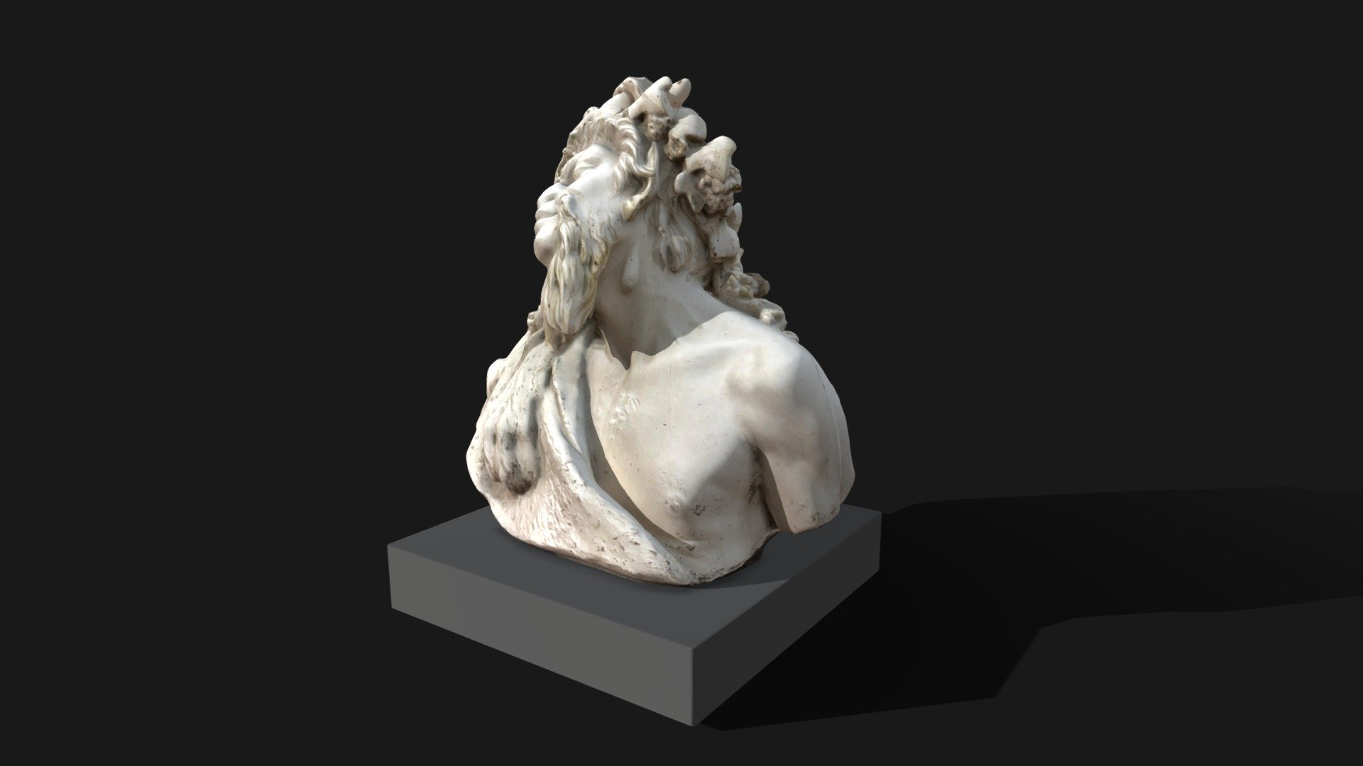 Plaster Bust (Artist unknown) - 3D model by Domingos Studios (@domingos ...
