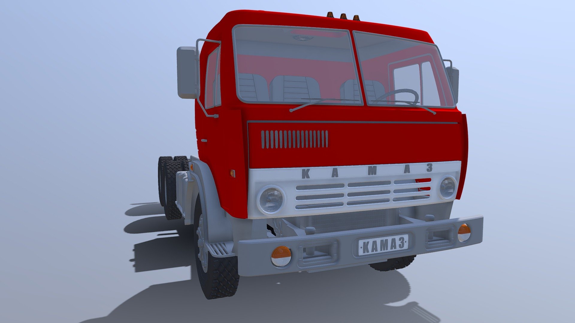 Kамаз 55111 - Download Free 3D model by mamont nikita (@mamontnikita62 ...
